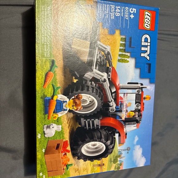 Lego | Toys | Lego City Red Tractor Building Set | Poshmark